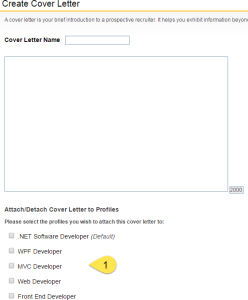 Matching Cover Letters For Profiles – Fresher Formula